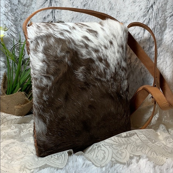 fashion purse | Bags | Cow Skin Purse Bag Crossbody Leather | Poshmark